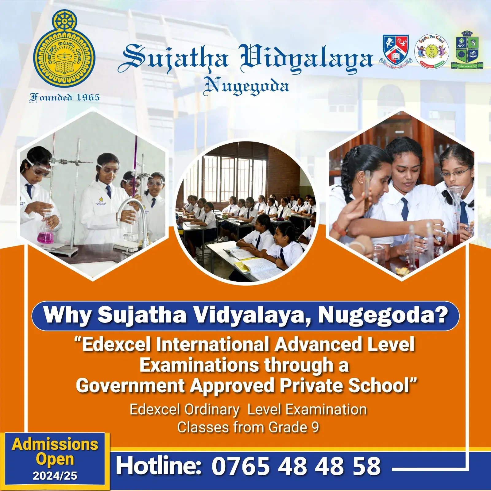 Edexcel International Advanced level Examinations through a Government ...
